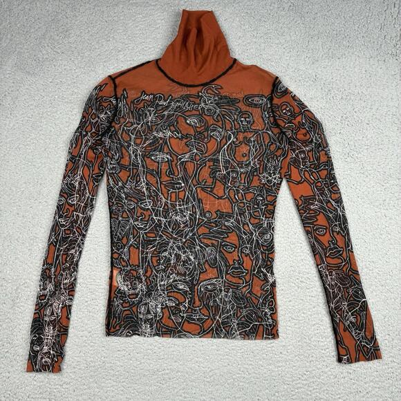 Jean Paul Gaultier | Tops | Vintage Y2k Jean Paul Gaultier Homme Mesh ...